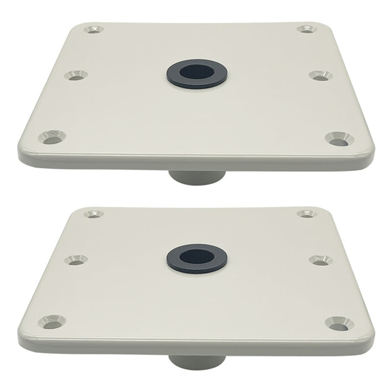 2pcs Boat Seat Base 7 Inch X 7 Inch Material 3/4 Inch Pin Post Socket ...
