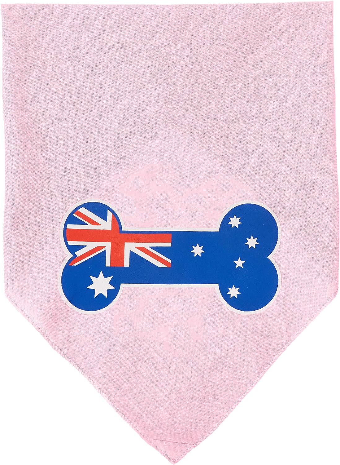 2pcs Bone Flag Australian Screen Print Bandana for s, Large, Light ...