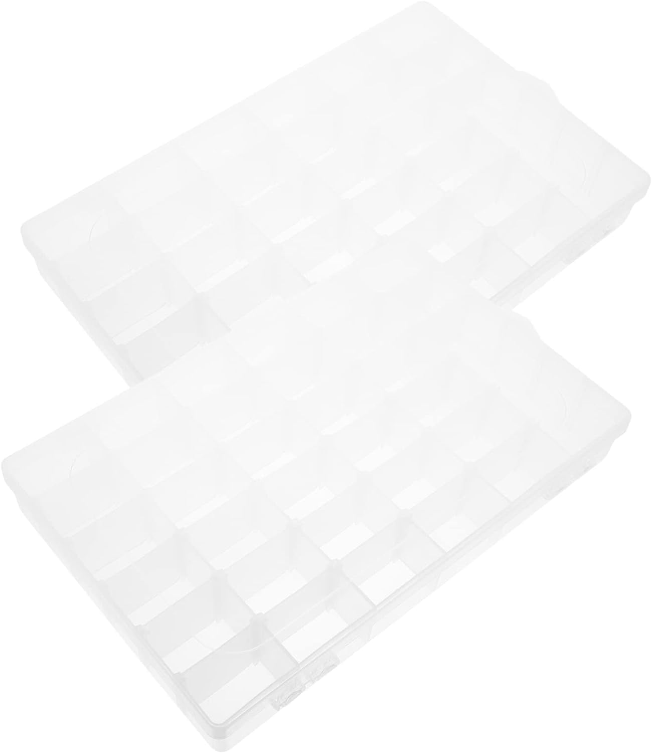 2pcs Box Embroidery Beading Box Craft Organizers and Storage Small ...