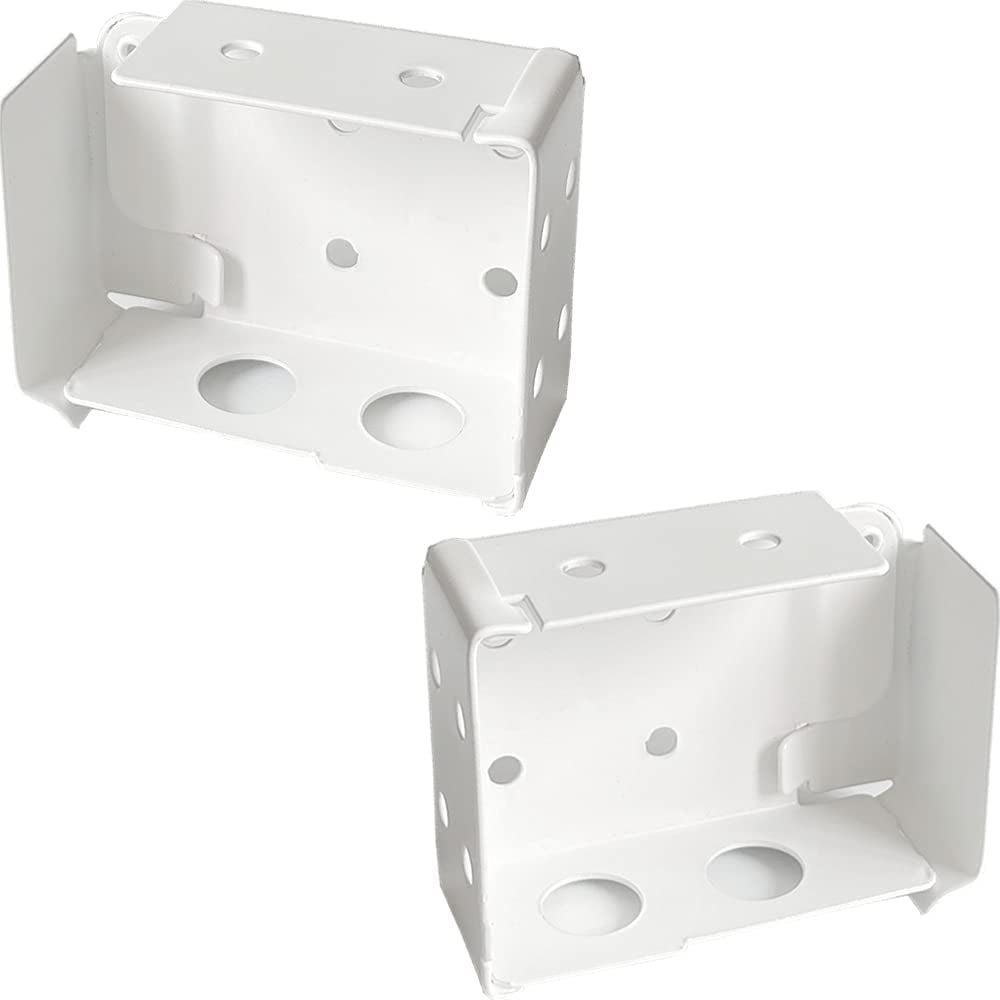 2pcs Box Mounting Bracket for Low Profile Horizontal Blinds with 1-3/4 ...