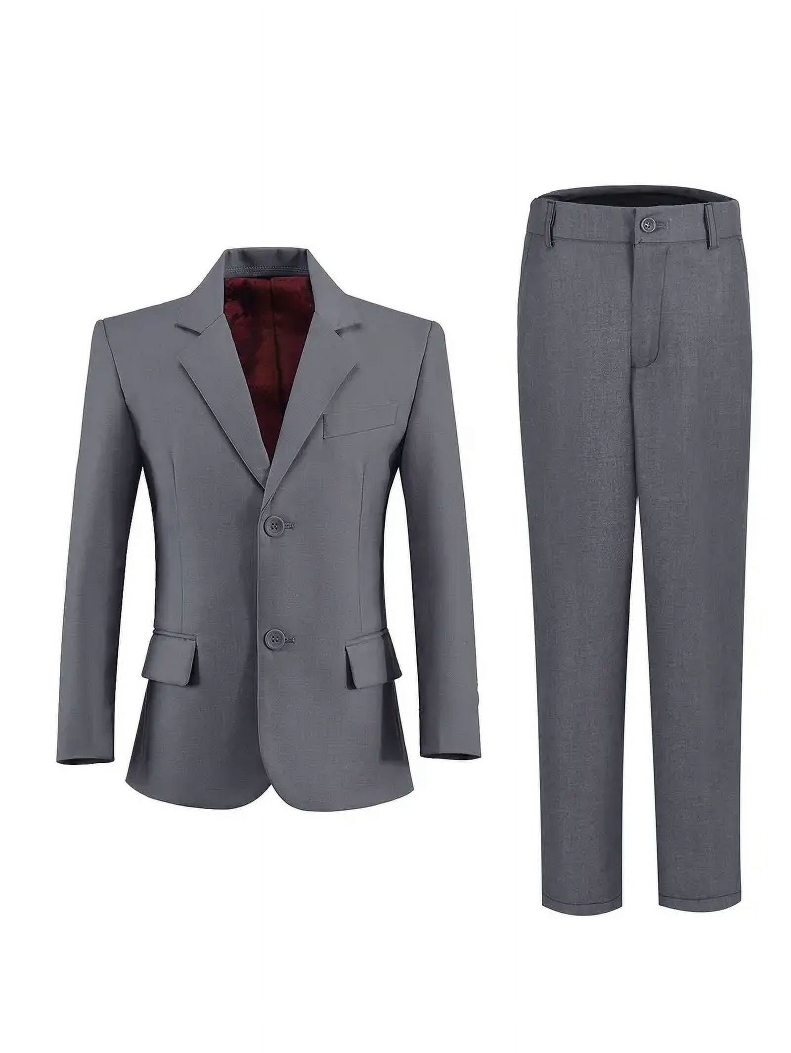 2pcs Boys Formal Gentleman Outfits Long Sleeve Boys Clothing Set For ...