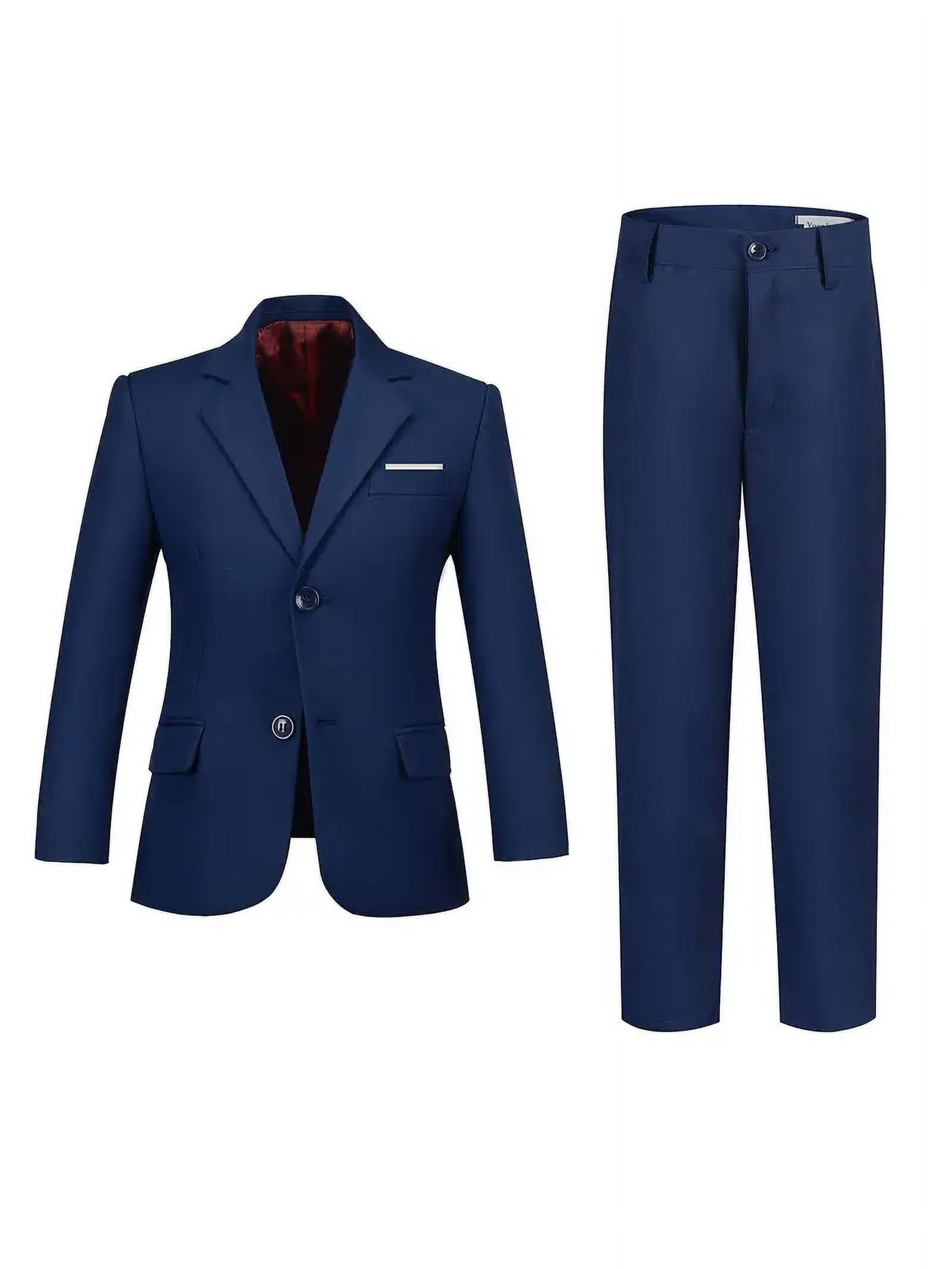 2pcs Boys Formal Gentleman Outfits Long Sleeve Boys Clothing Set For ...