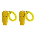 2pcs Breeds Clickers Whistles For Dog Training Walking Efficient ...