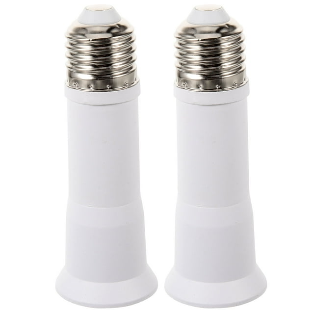 2pcs Bulb Socket Extender Telescopic Light Bulb Extension Socket E27 ...