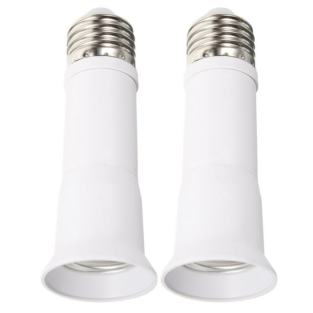 2pcs Bulb Socket Extender Telescopic Light Bulb Extension Socket E27 ...