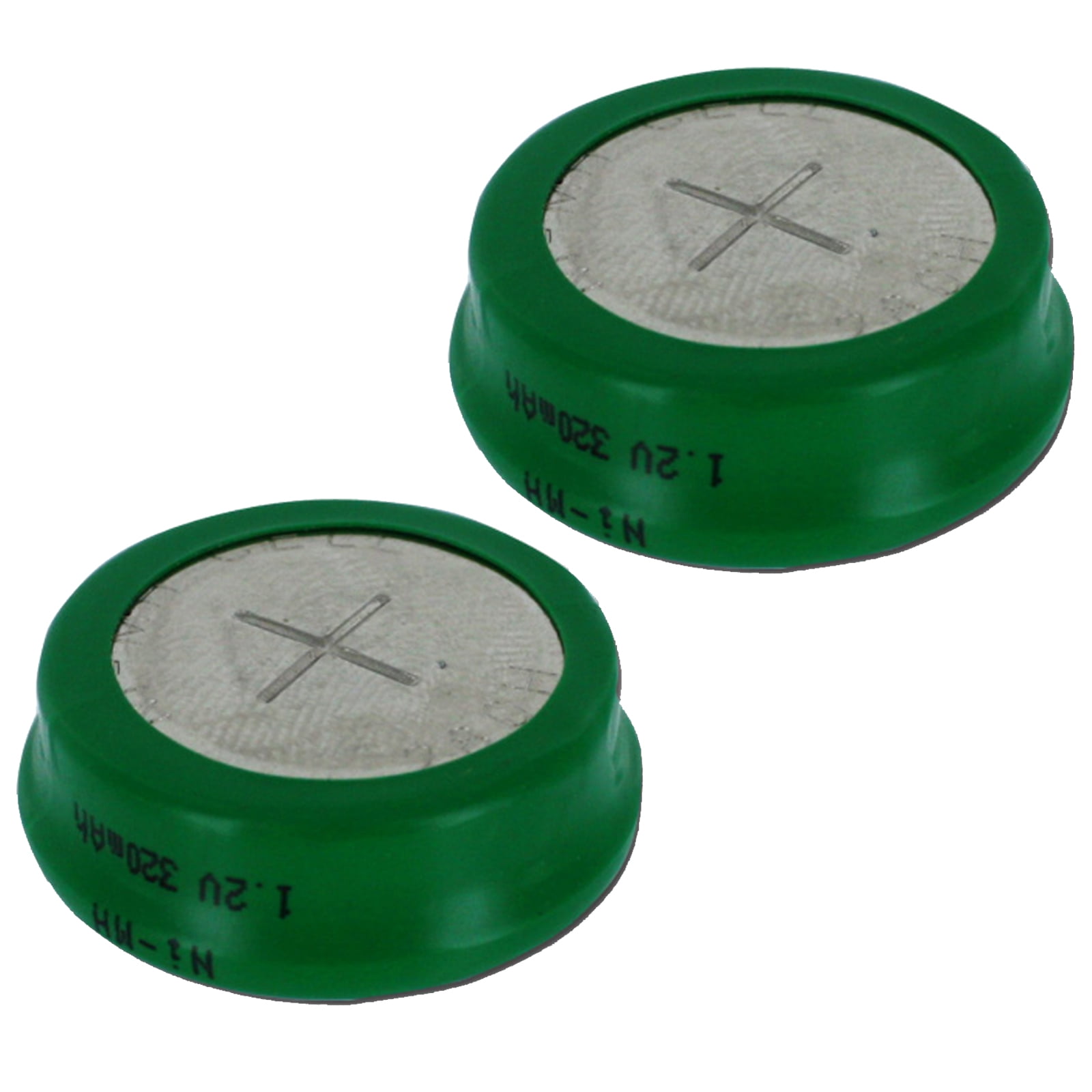 Rechargeable 320mAh NiMH Button Cell Batteries for Warehouse - Walmart ...