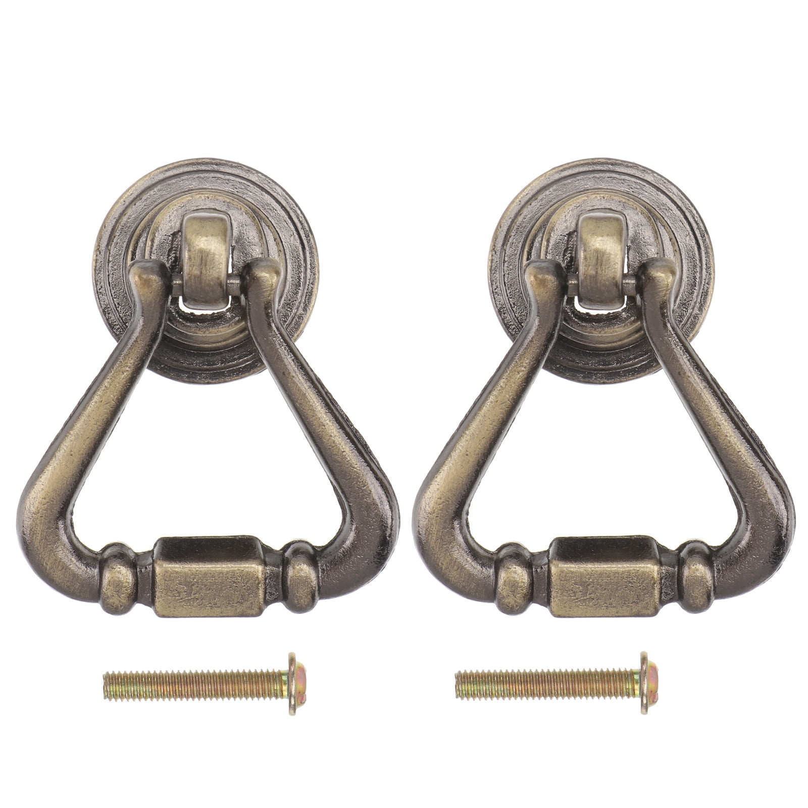 2pcs Cabinet Cupboard Wardrobe Drawer Knob Door Pull Handle Bronze ...
