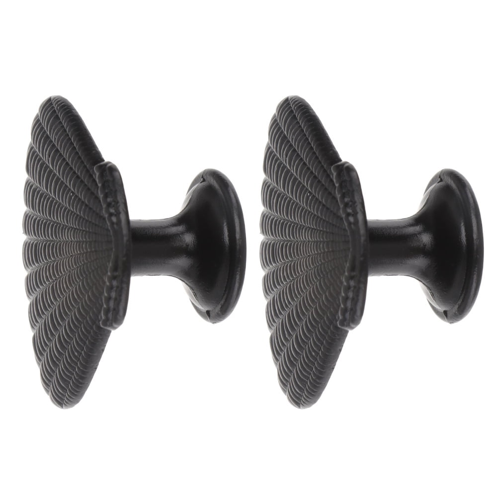 2pcs Cabinet Handles Replacement Drawer Handles Decorative Shell Shaped ...