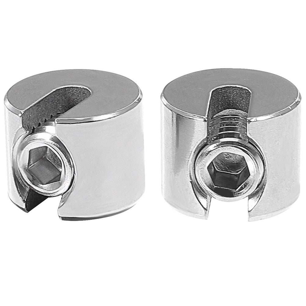 2pcs Cable Clamp Wire Fastener M4x2 Fastener Stainless Steel Wire Rope ...