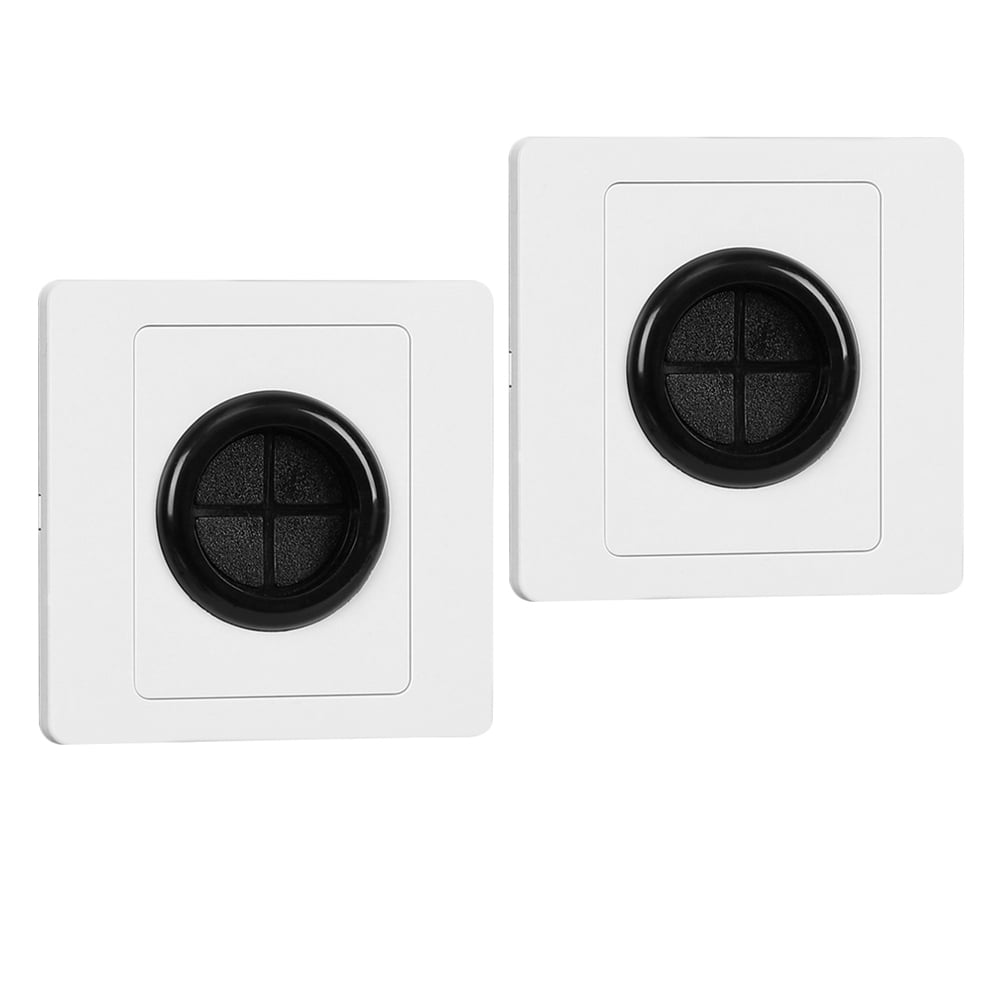 2pcs Cable Wall Plate Cord Pass Through Blank Electrical Outlets Hole ...