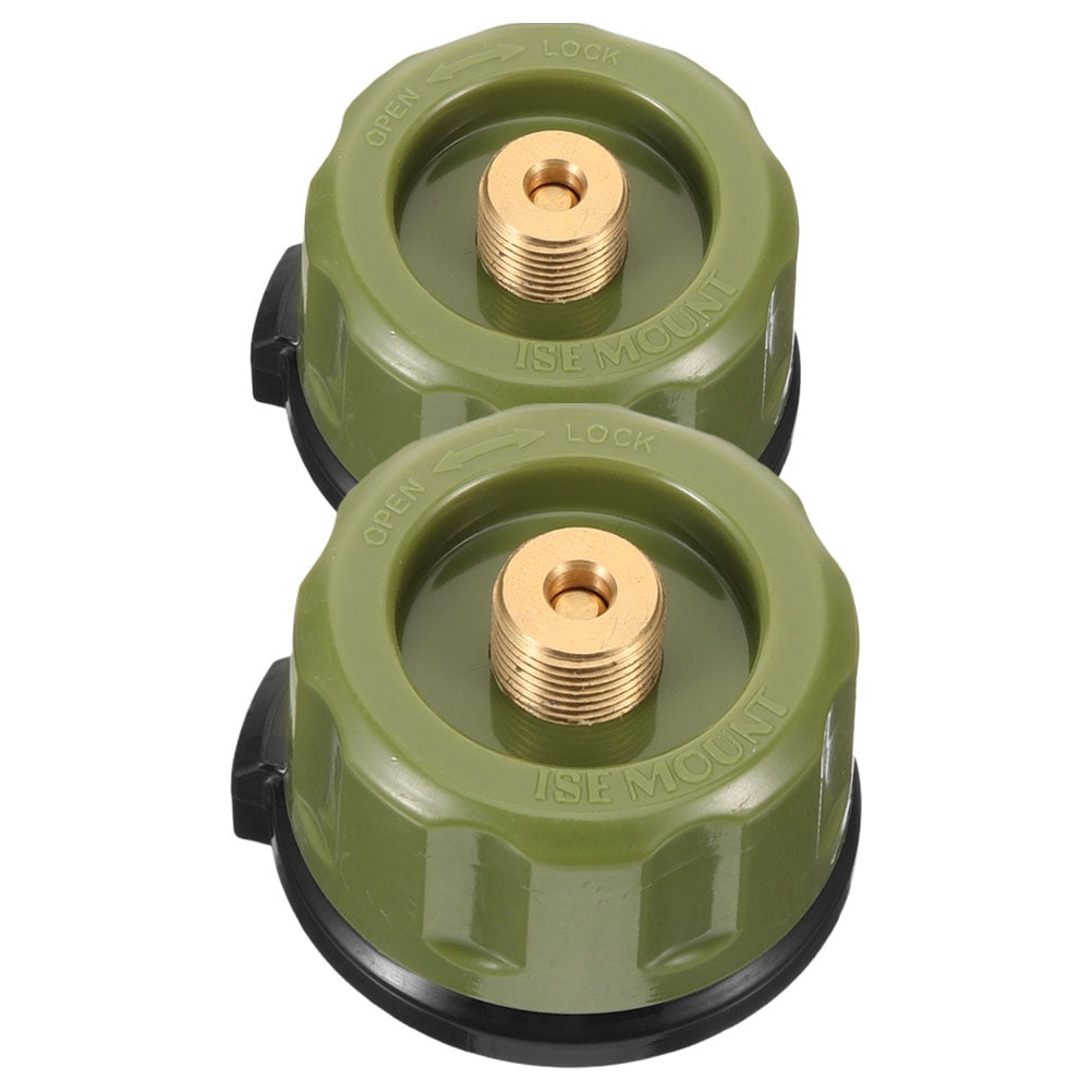 2pcs Camping Stove Adapter Gas Converter Propane Adapter Camp Fuel ...