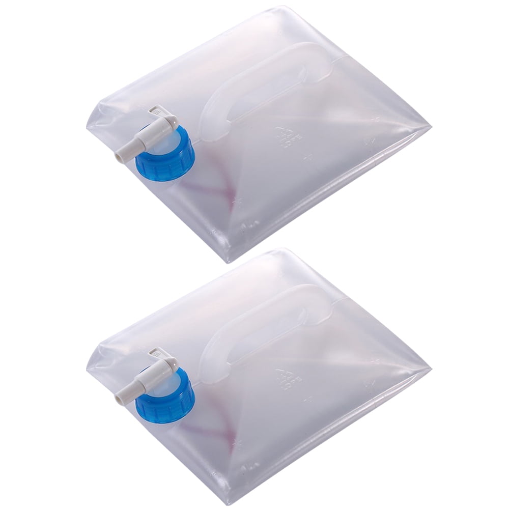 2pcs Camping Water Storage Jug Collapsible Water Holder Camping ...