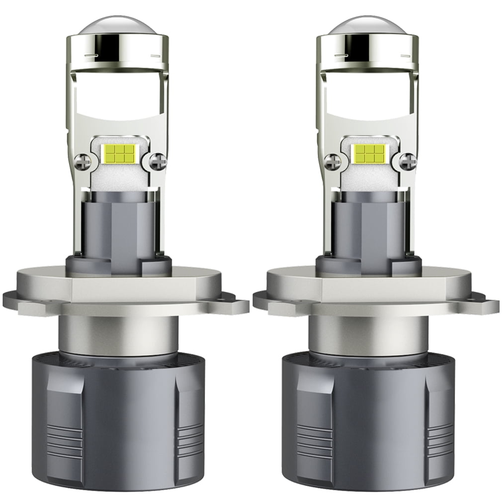 2pcs Canbus LED Bulb H4 H7 H11 H8 H9 9005 9006 HB3 HB4 6000K RHD LHD Super Mini Projector For ...