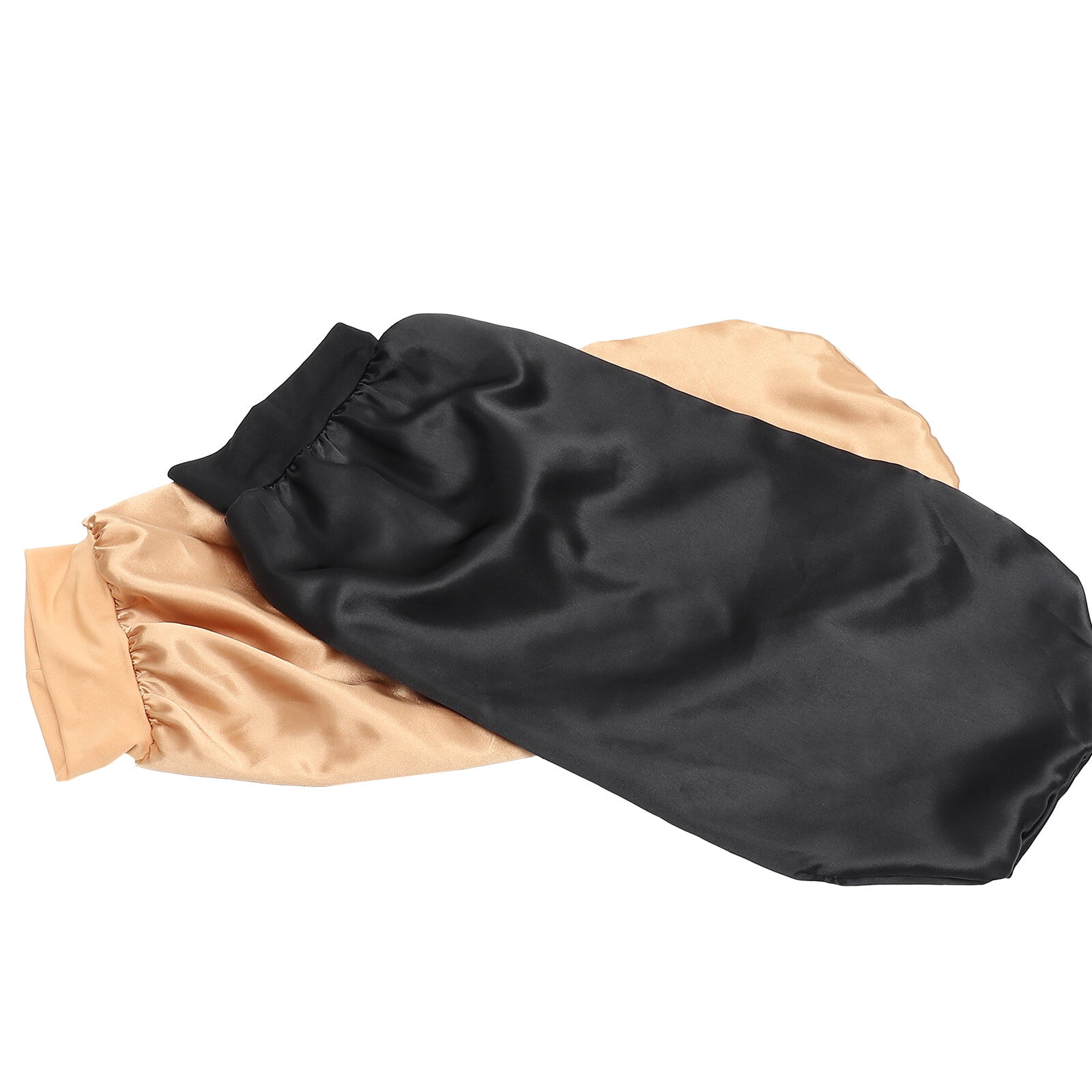 2pcs Caps Satin Wide Band Bonnet Hat Salon Cap Long Hair Loss Hat ...