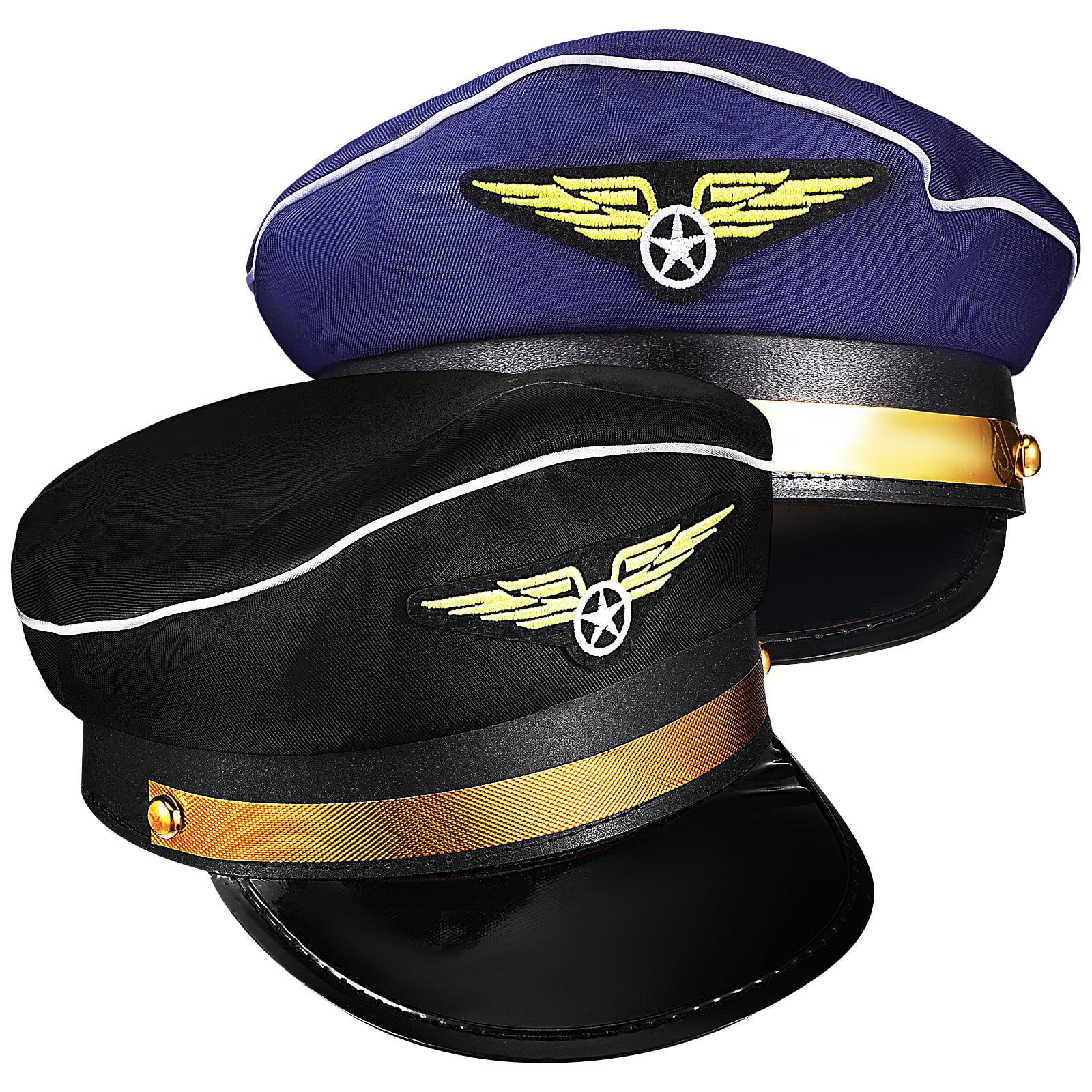Neon Lights Pilot Hats for Cosplay Use Polyester Material One Size Fits ...