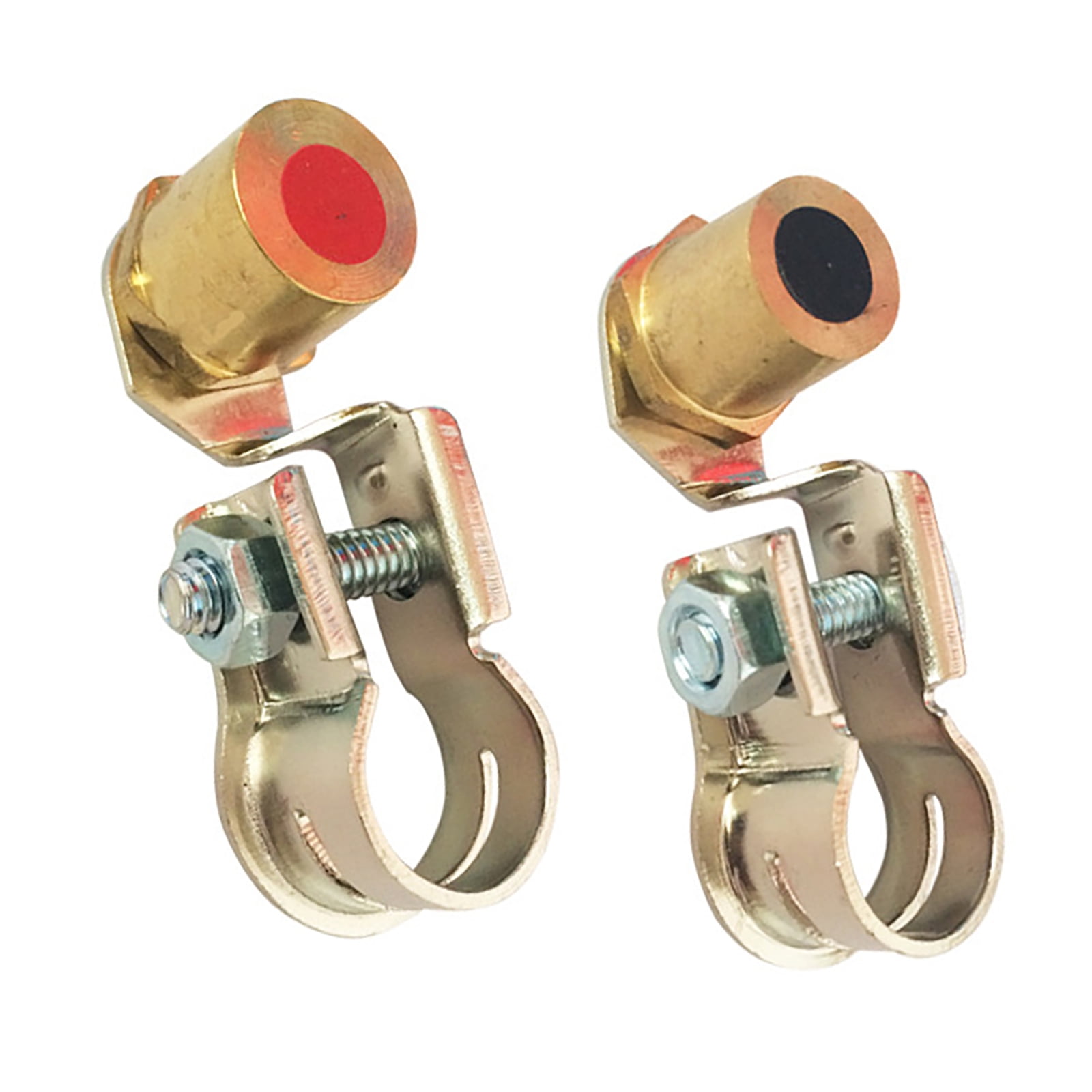 2pcs Car Battery Terminal Clamp Pile Clip Connector Quick Release ...