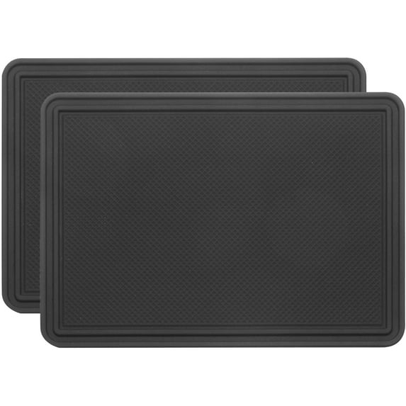 2pcs Car Dashboard Non Slip Mat 7.1" x 5.1" Multifunctional Anti Slide ...