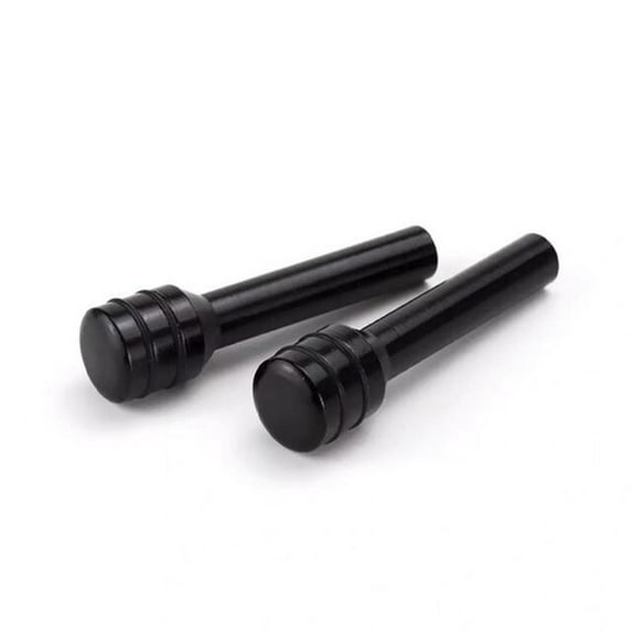 2pcs Car Door Lock Knobs Pins Aluminum Alloy Interior Door Lock Knob ...