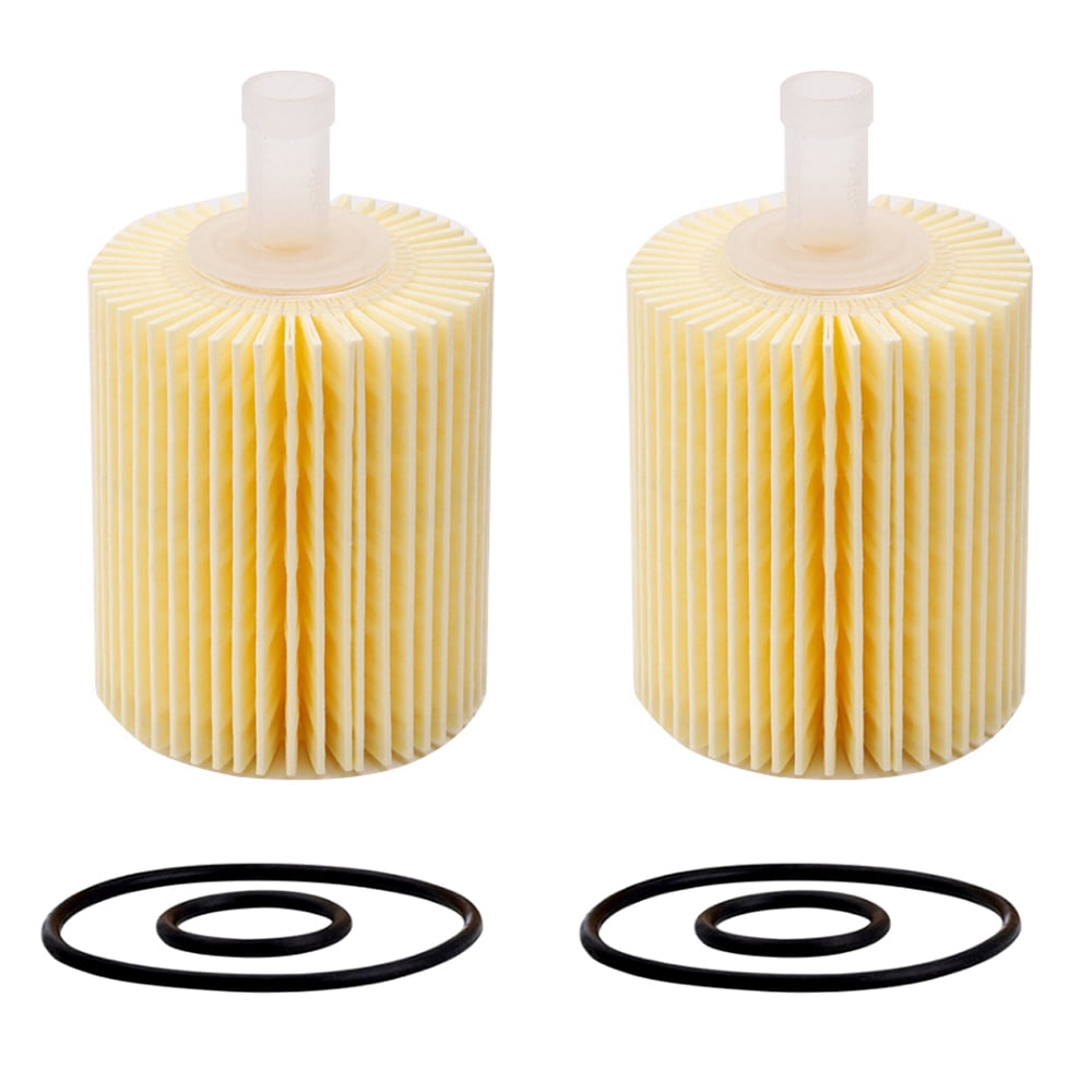 2pcs Car Engine Oil Filters+Accessories 618~57173 04152~YZZA3 CH10158 ...