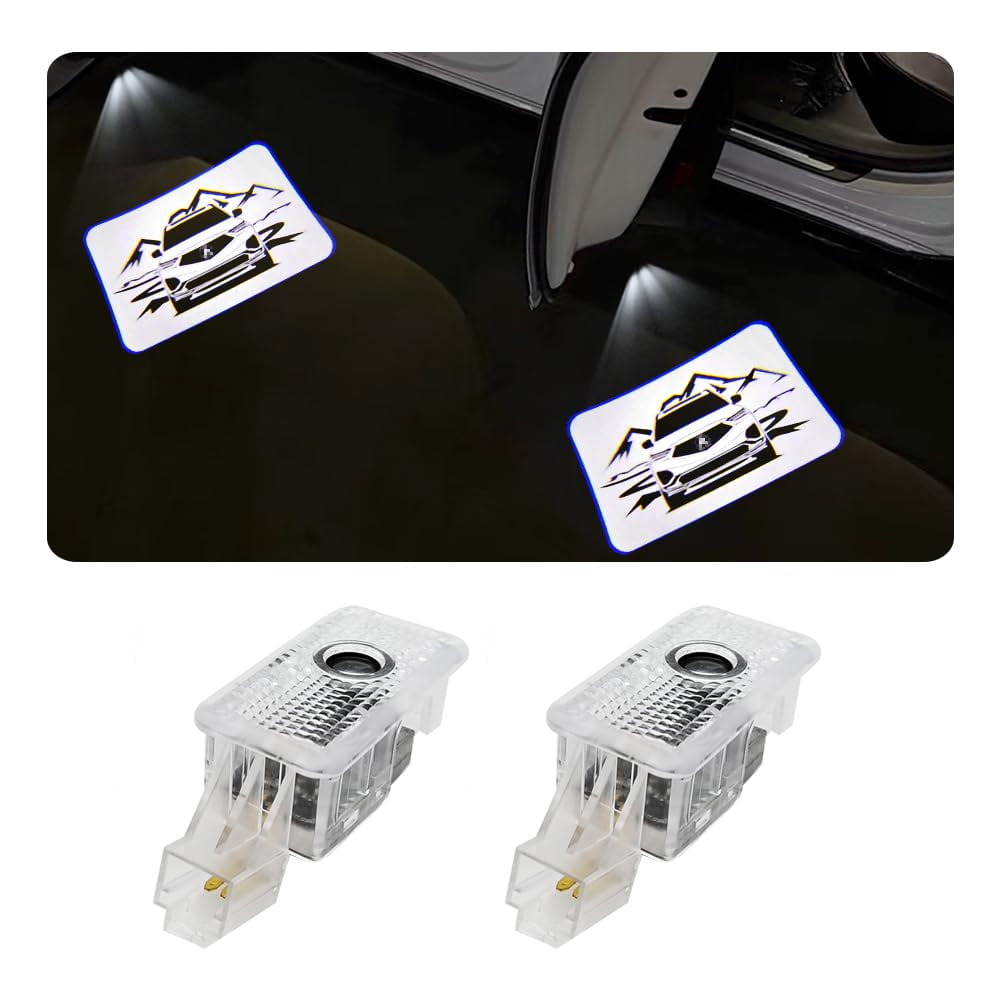 2pcs Car LED Door Logo Projector Ghost Shadow Light Compatibility for MDX/RDX Series Accessories ...