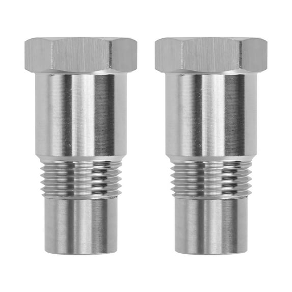 2pcs Car Oxygen Sensor Accessories Stainless Steel Oxygen Sensor ...