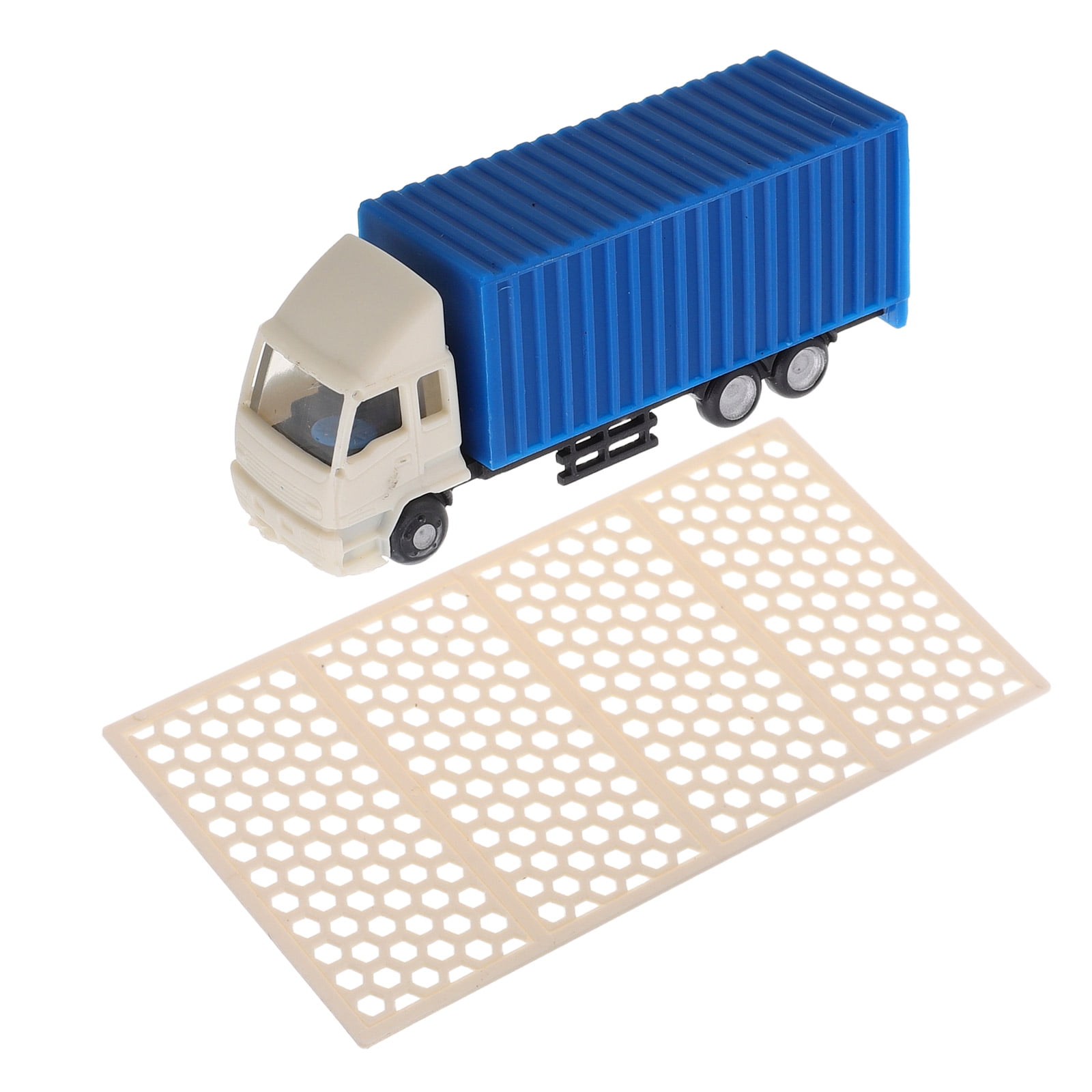 2pcs Car Parking Scenery Street Accessory Mini Vintage Truck Parking ...