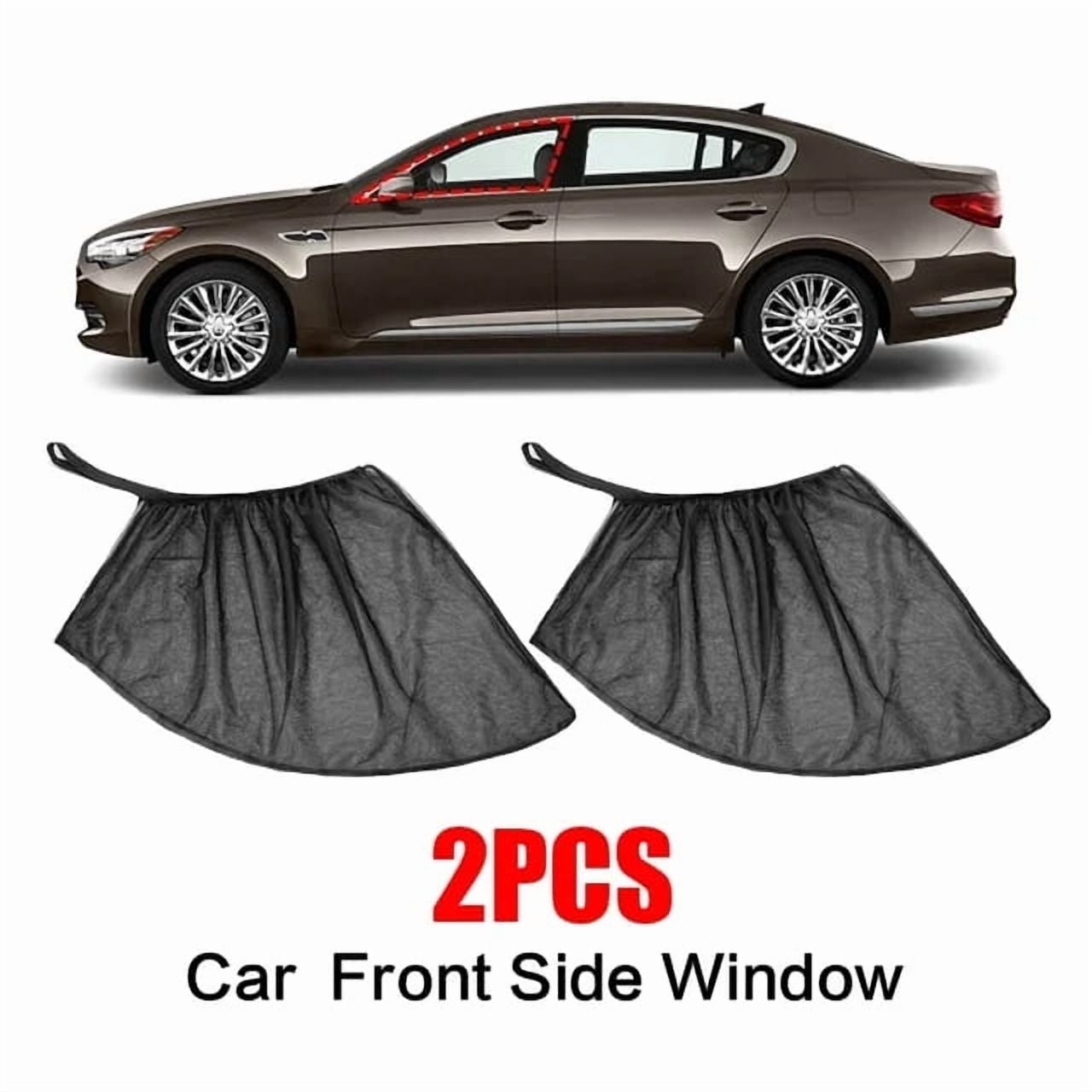 2pcs Car Rear Side Window Sunshade UV Protect Shield Mesh Prevent ...