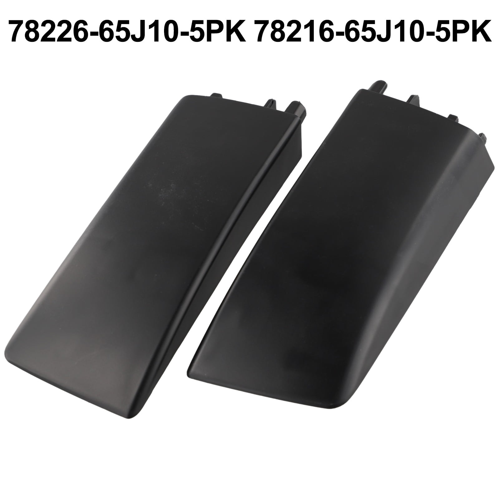 2pcs Car Roof Rack Rail Rear End Cap 78226-65J10-5PK 78216-65J10-5PK ...