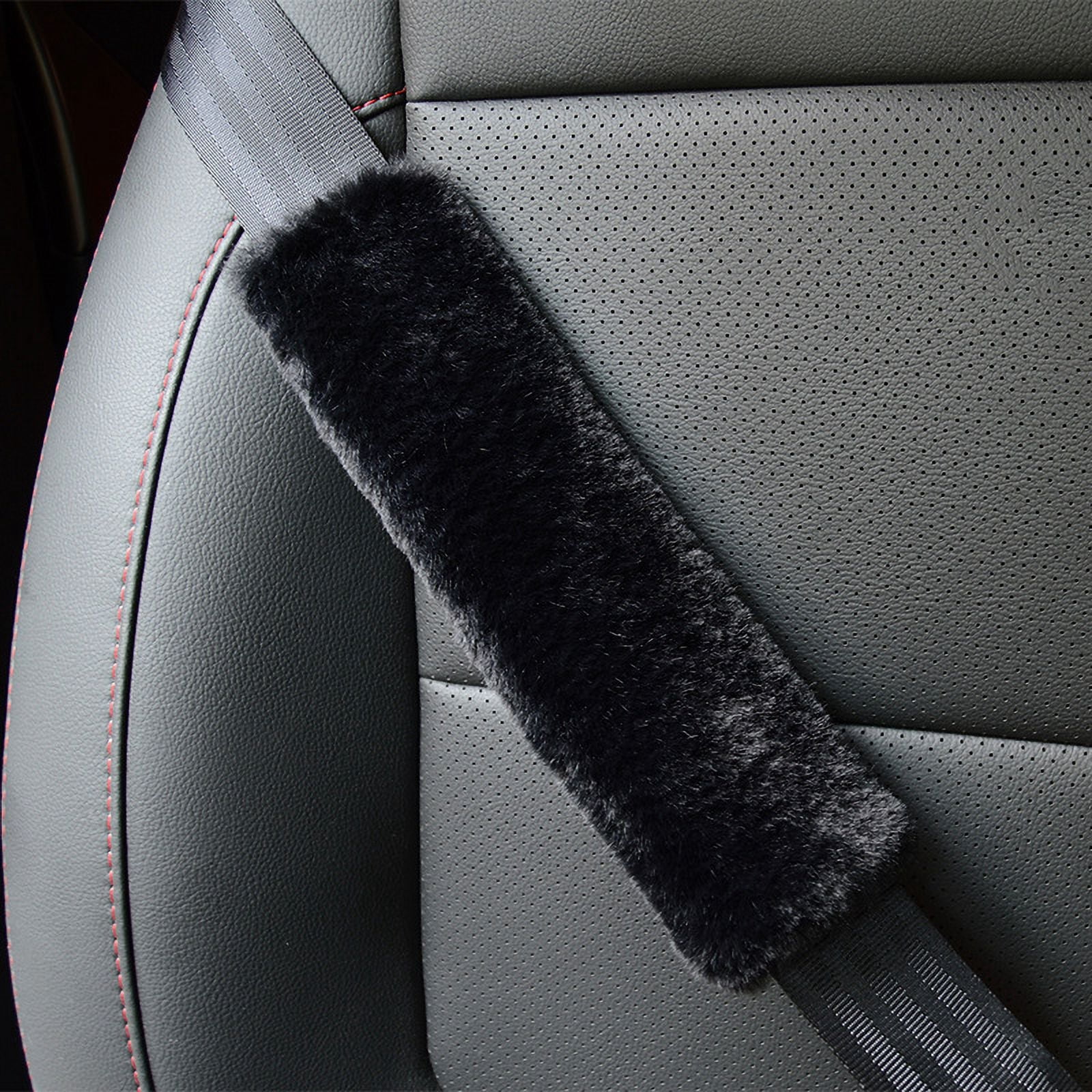 2pcs Car Safety Belt Covers Car Shoulder Belt Cushions Auto Seatbelt ...