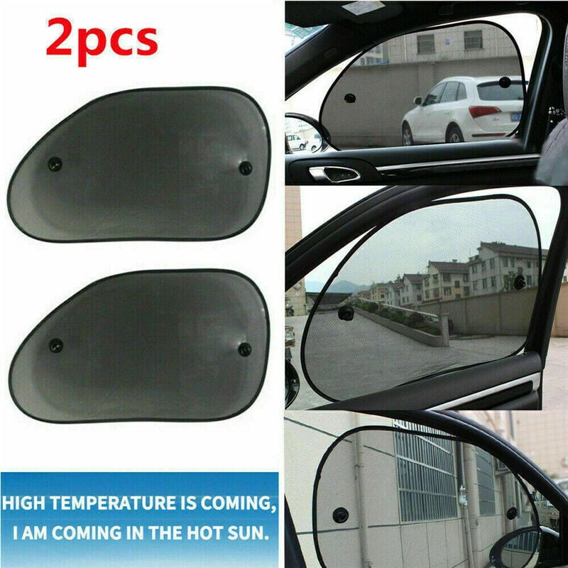 2pcs Car Side Rear Window Screen Visor Sun Glare Shades, 25" x 15" Car ...