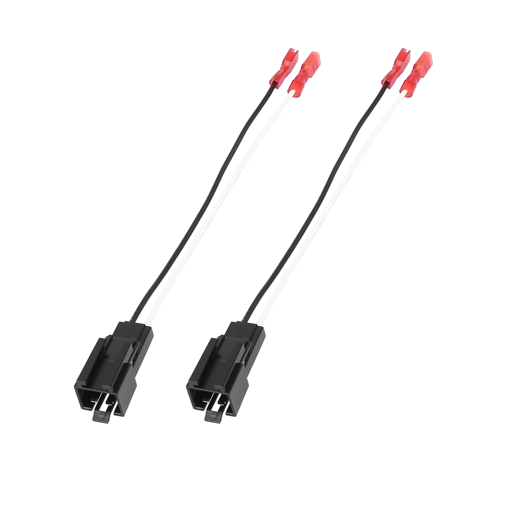 2pcs Car Speaker Connector Harness Adapter 72 6512 Black for Chrysler 300 2007 2016