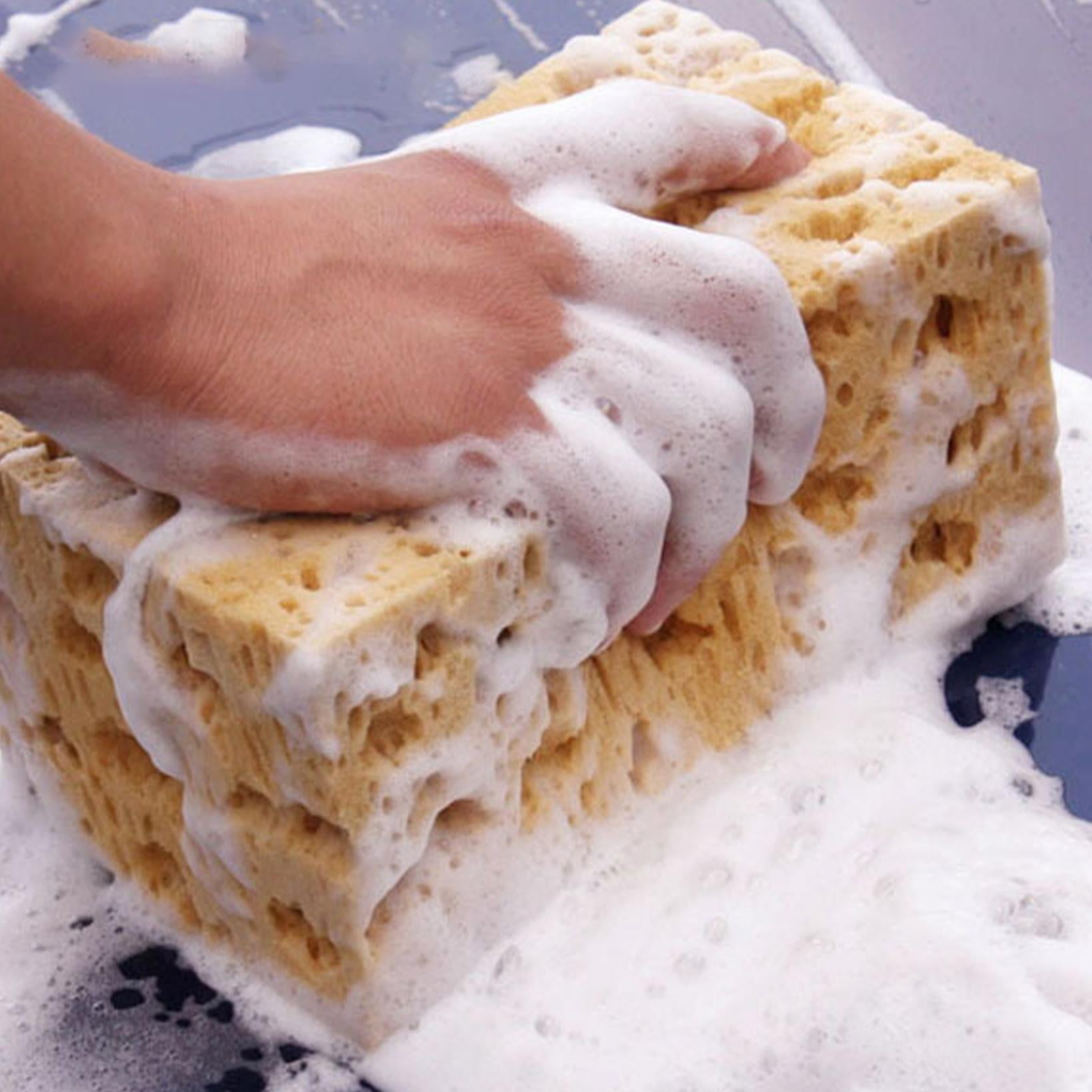 Car Wash Honeycomb Sponges, Large Car Cleaning Sponge, Car Cleaning ...