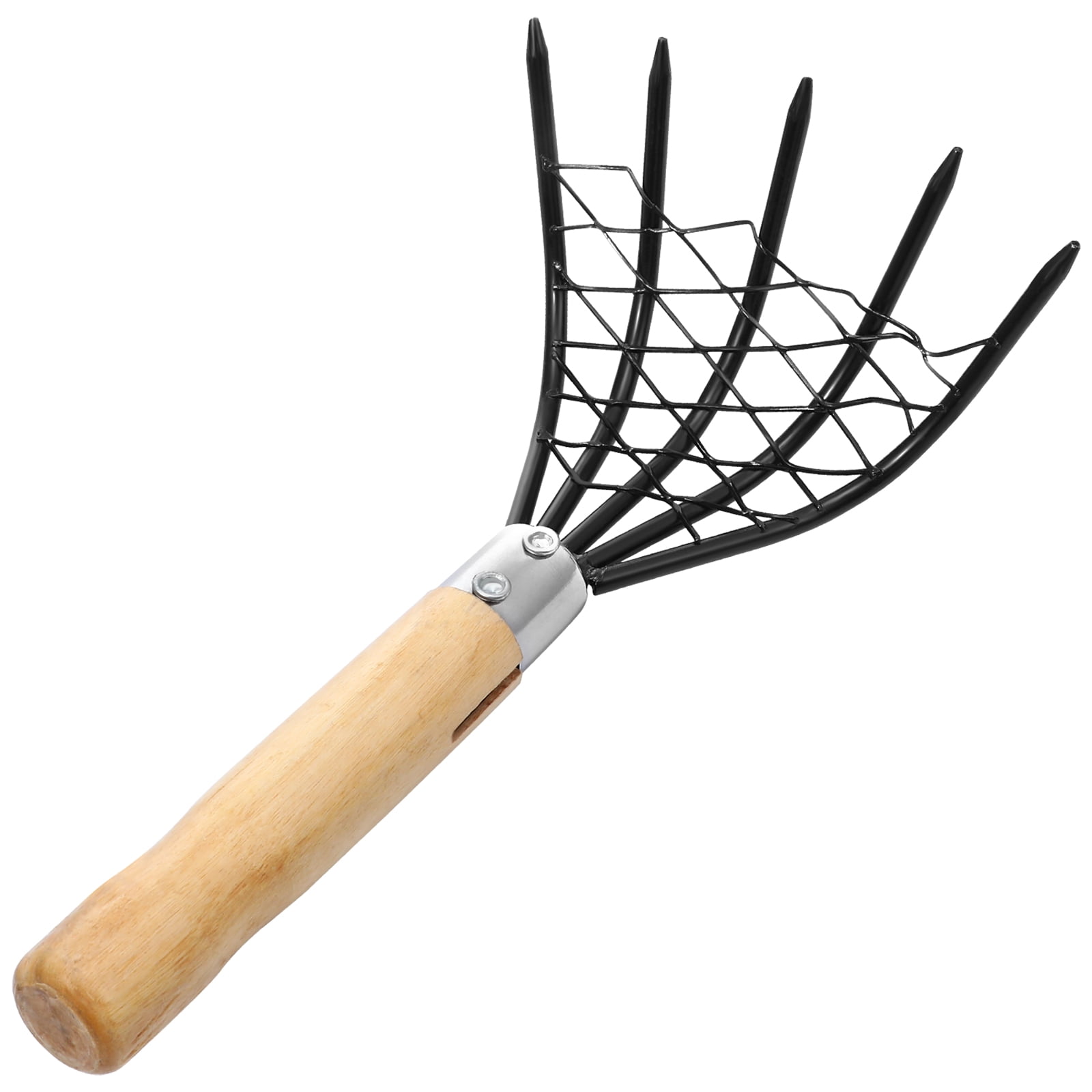 2pcs Carbon Steel Clam Rakes Clamming Claws Shell Digger Beach Clam ...