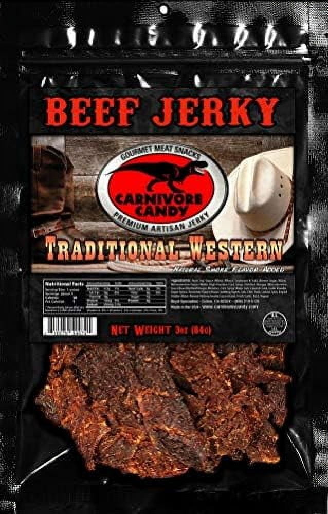 2pcs Carnivore Candy Traditional Western Jerky - Jerky with amazing ...