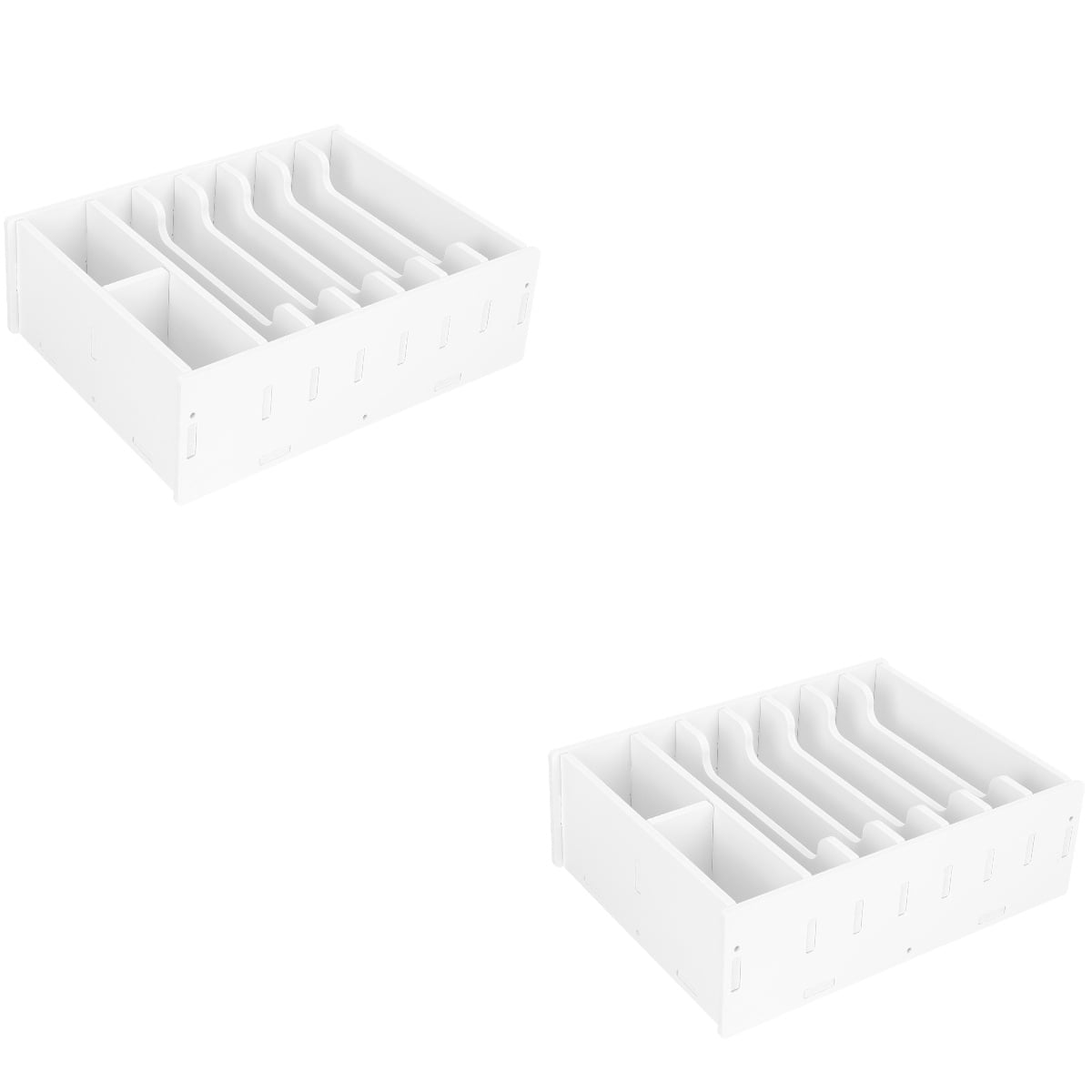 Eease 2pcs Cash Drawer Tray Money Storage Stand Multi-functional ...