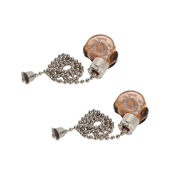2pcs Ceiling Fan Light Switch,E87438 Fan Lamp Switch with 11in Beaded ...