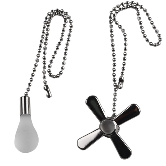 7066100 Light Fixture Pull Chain With Wooden Ball - Walmart.com
