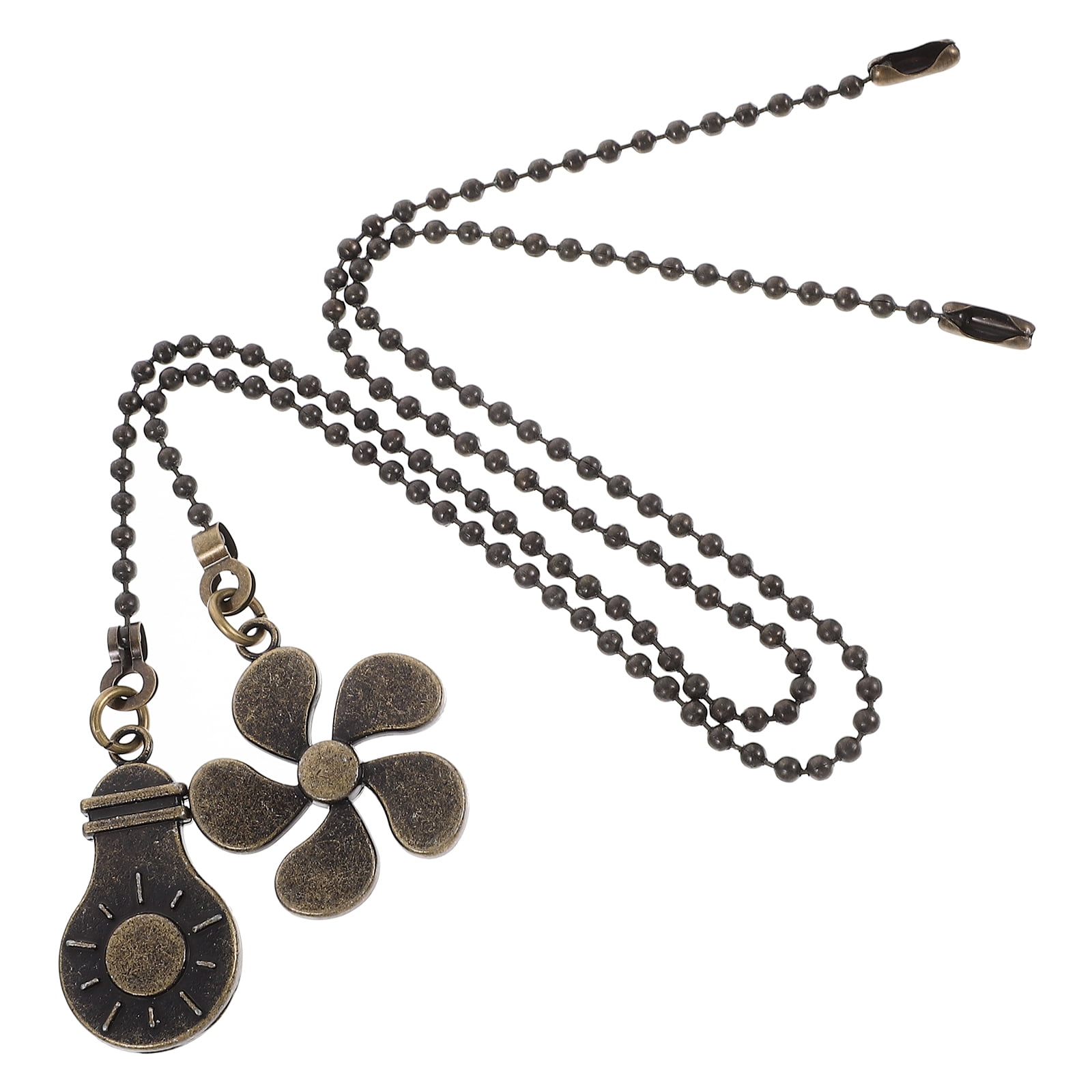 2pcs Ceiling Light Pull Chain Ceiling Fan Chain Extension Chandelier ...