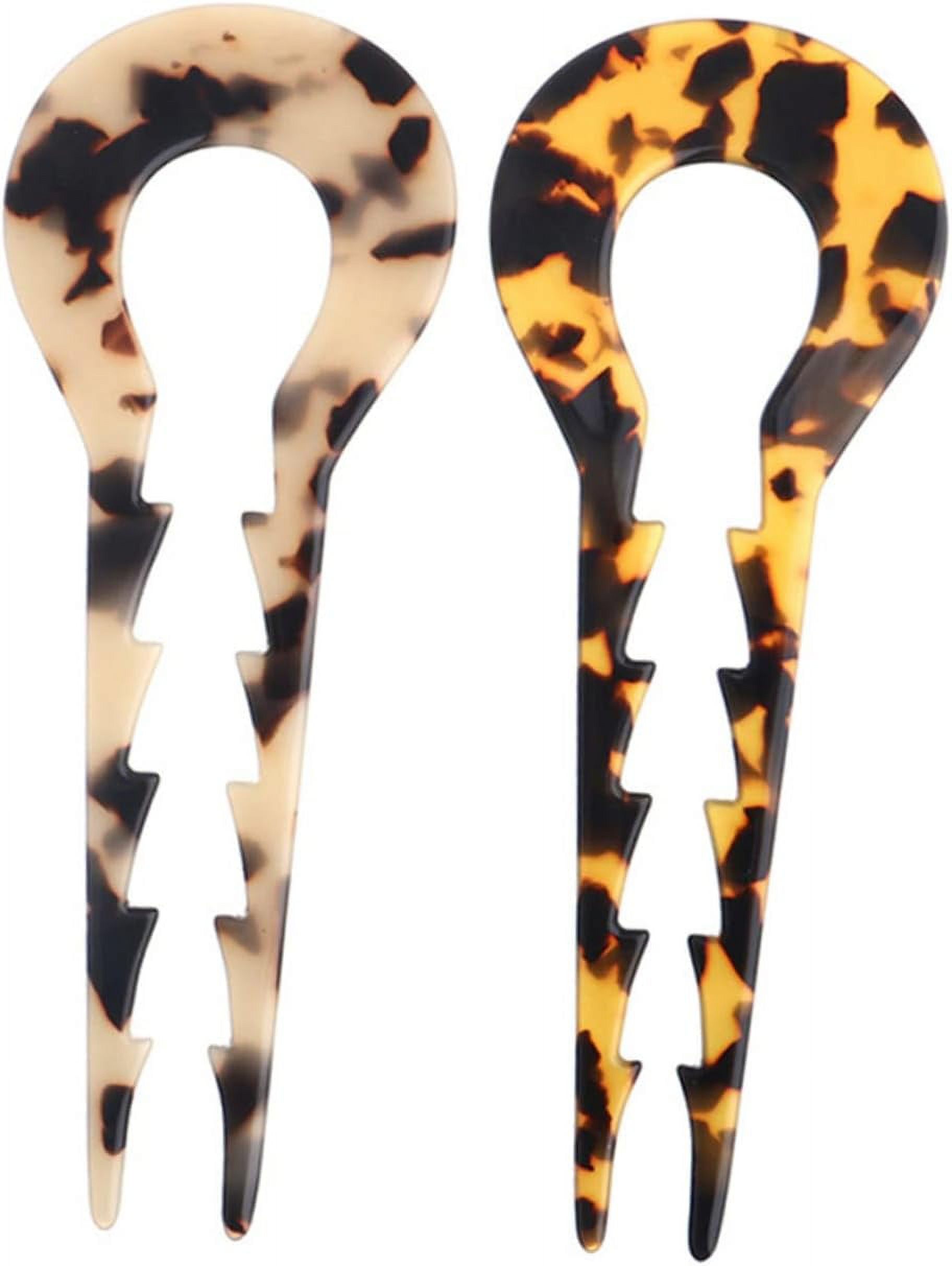 2pcs Cellulose Acetate Sheet Hairpin Wedding Headpiece Chinese Hair ...