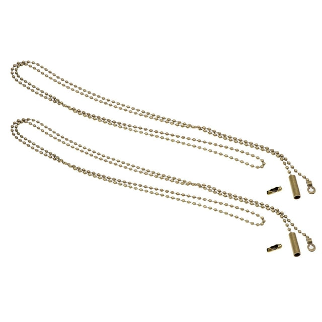 2pcs Chain Extension with Connector Beaded Pull Chains Accessories for ...