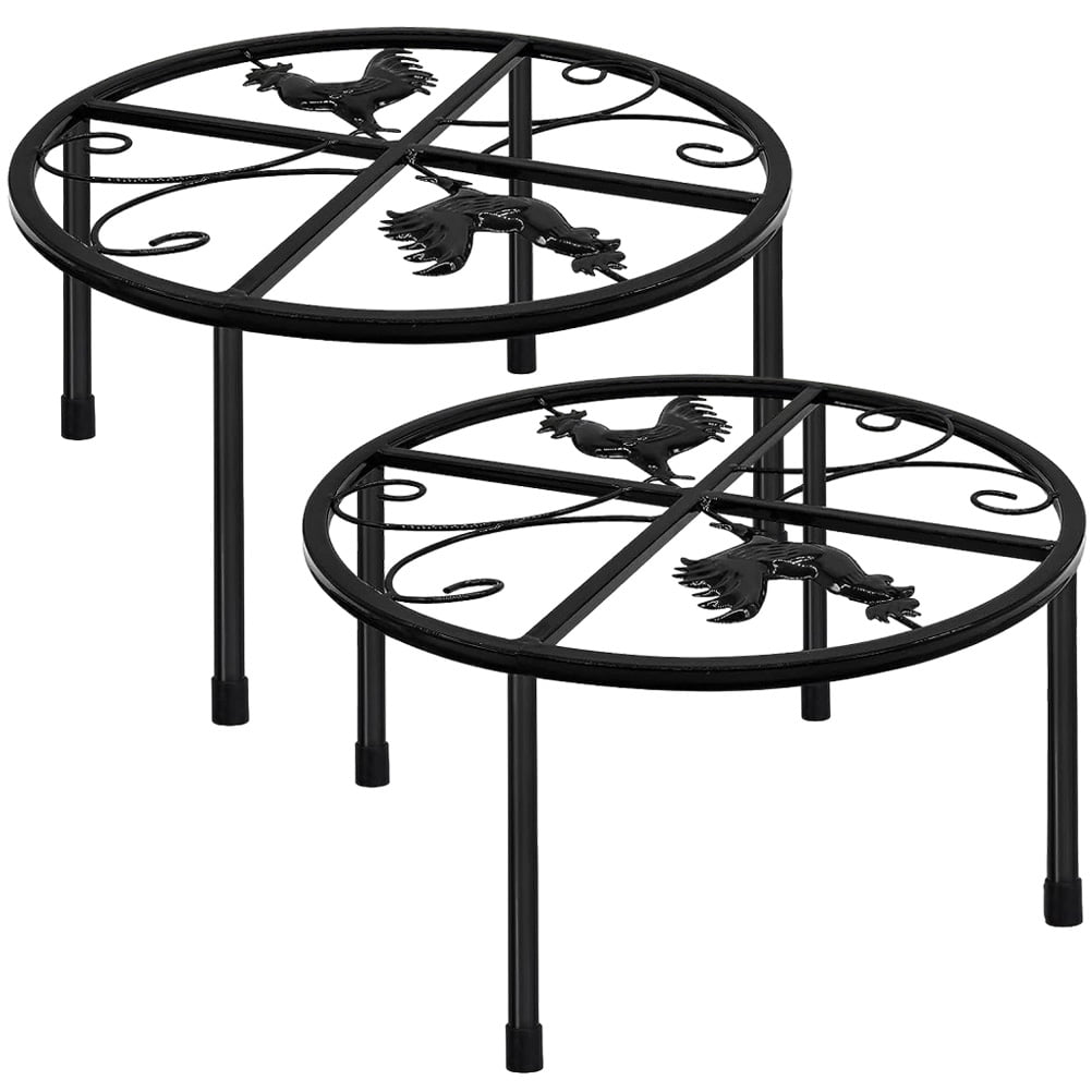 2pcs Chick Water Feeder Holder Metal Chicken Coop Stand Waterer Stand ...