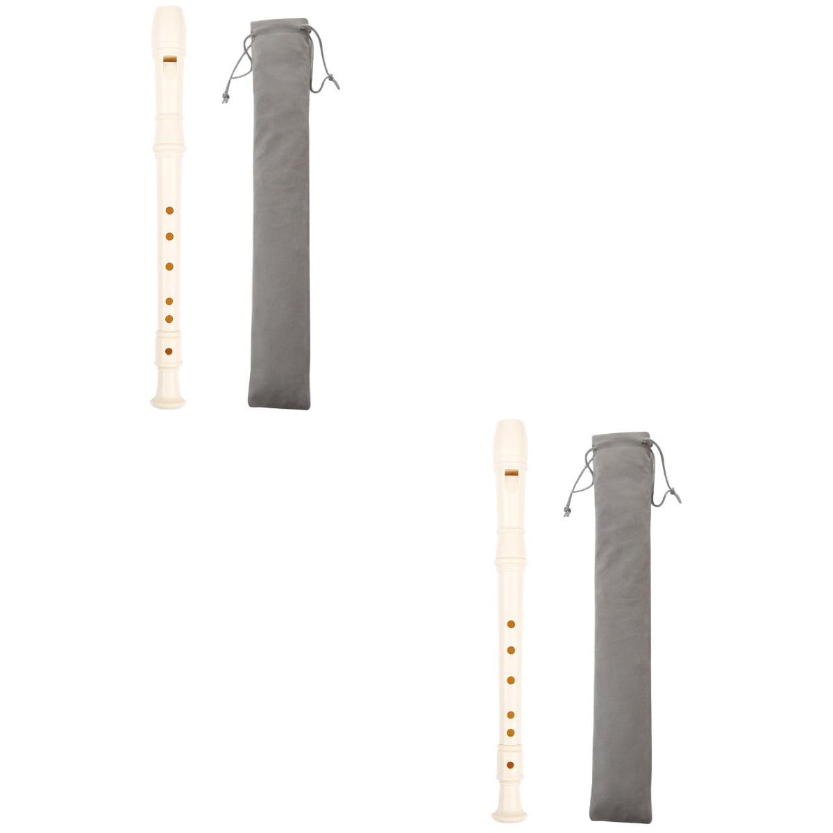 FENGGUIQU Beginner Practice Clarinet 6-Hole Ivory Easy to Clean and ...