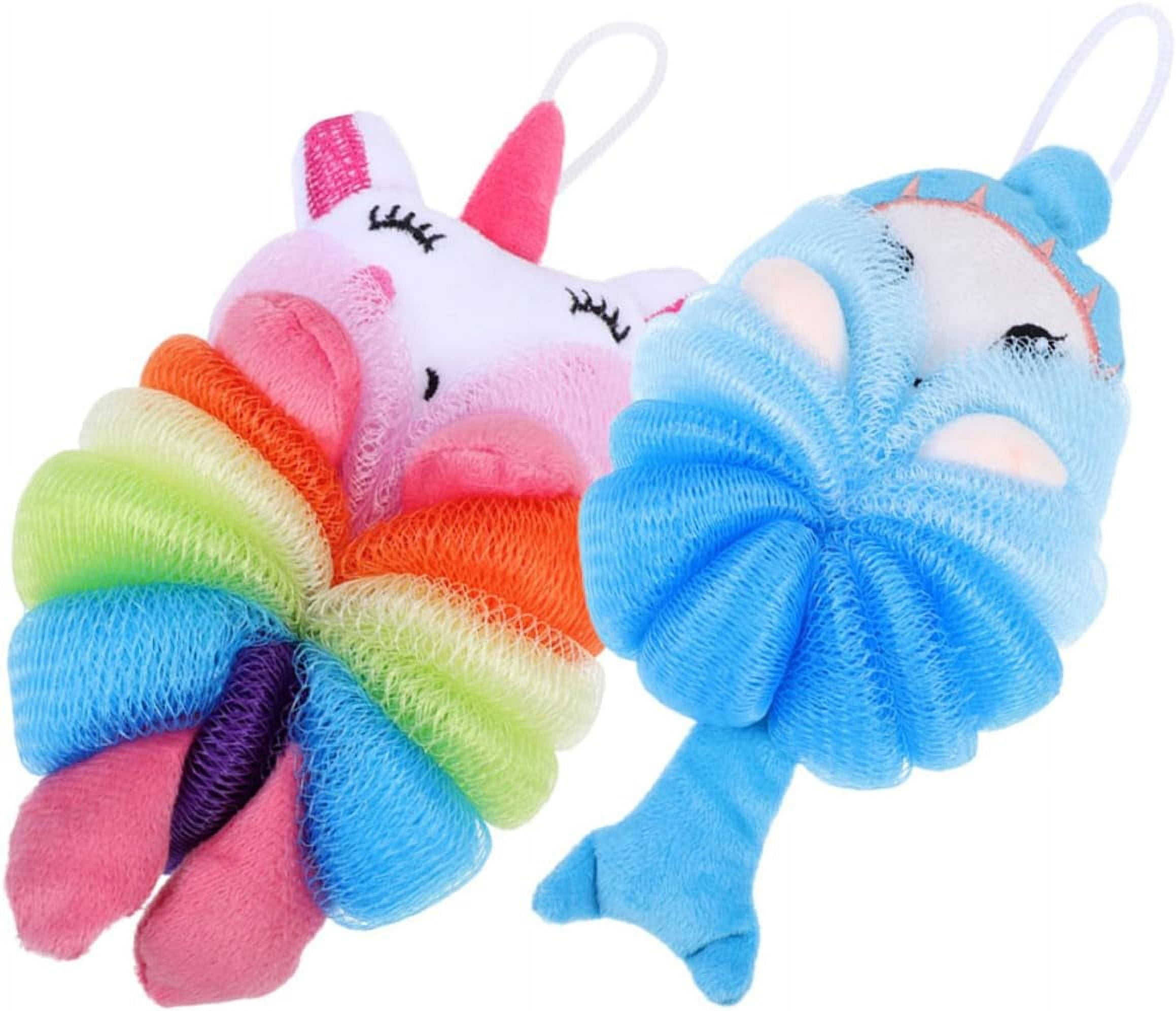 2pcs Children's Bath Ball Bathing Sponge Household Cleaning Sponges ...