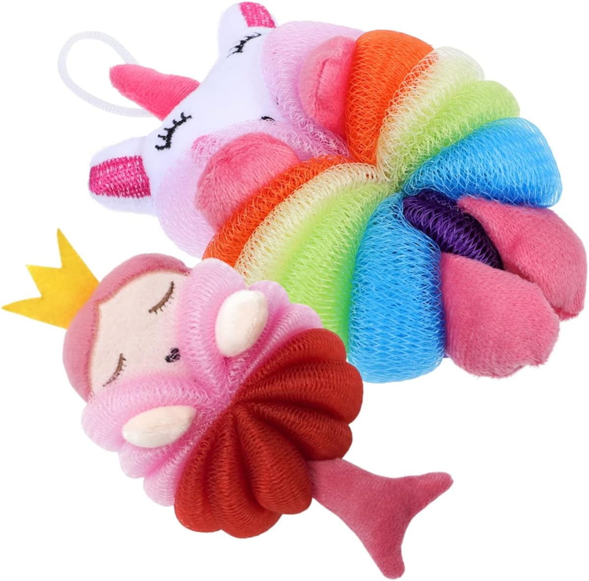 2pcs Children's Bath Ball Cleaning Sponges Soft Towels Cleaning ...