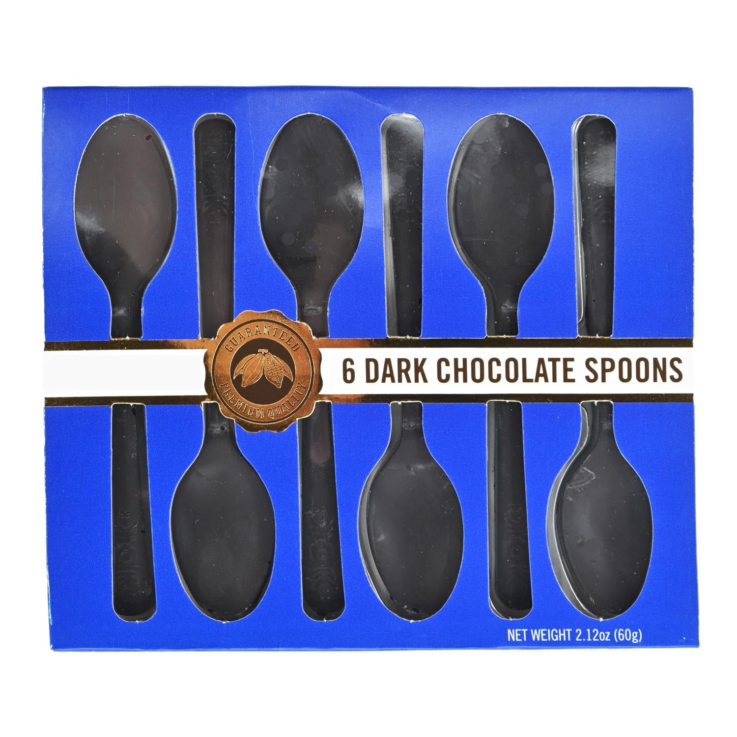 2pcs Chocolate Spoons, Hot Chocolate Stirring Edible Spoons, Gourmet ...