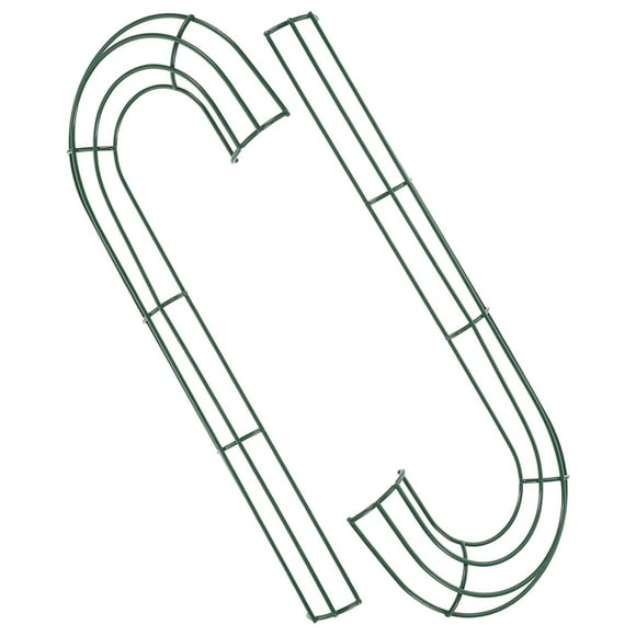 Candy Cane Wreath Frame