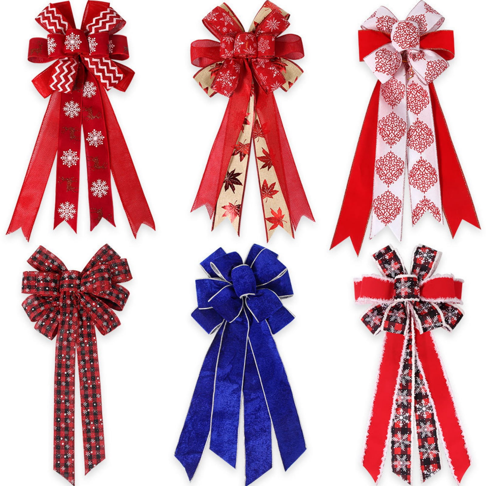 2pcs, Christmas Decorations - Christmas Decor - Large Bows for ...
