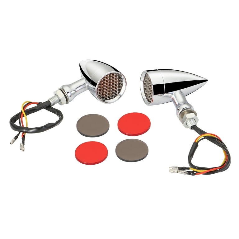 Universal Motorcycle Blinkers LED Turn Signal Lights For Harley ...