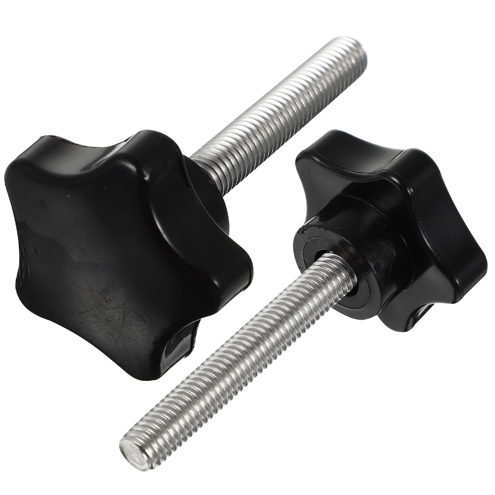 2pcs Clamping Screw Knobs Clamping Hand Star Knobs with Stainless Steel ...