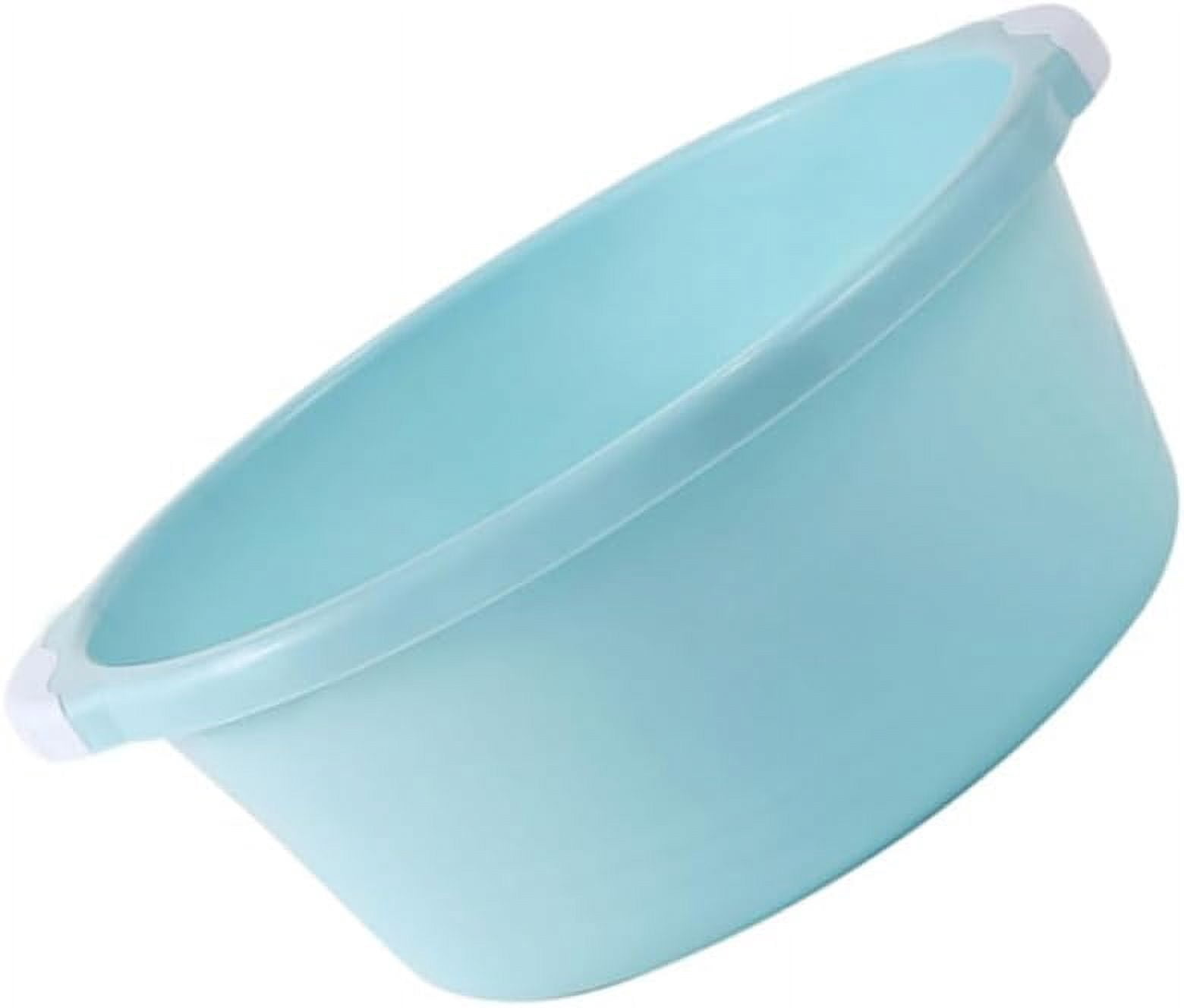 2pcs Classical Wash Basin, Blue, 34.5*28.5cm, Farmhouse Style, Plastic ...